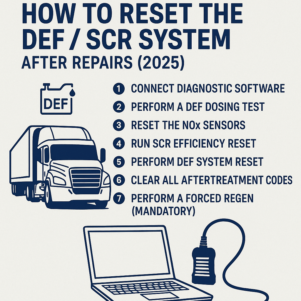 How to Reset the DEF / SCR System After Repairs (Full 2025 Guide ...